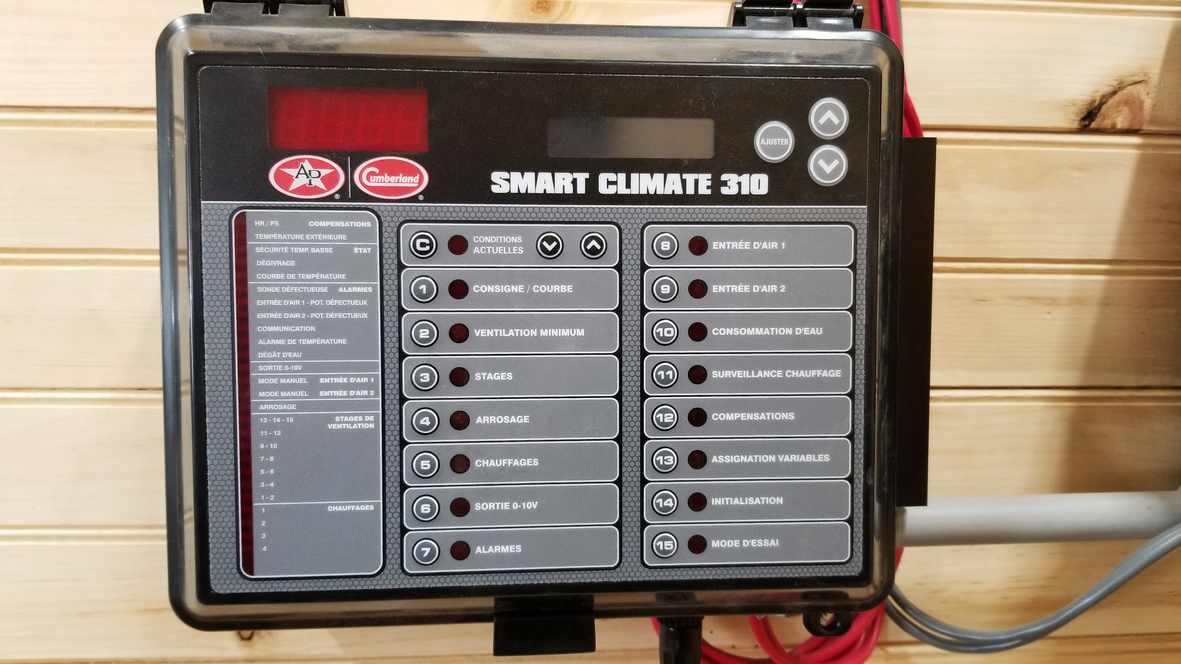 Smart climate series controller by SKOV-SECCO