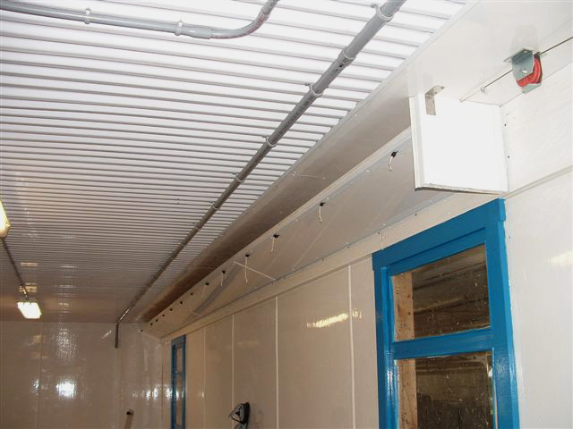 Air inlet panel for dairy barns by SKOV-SECCO